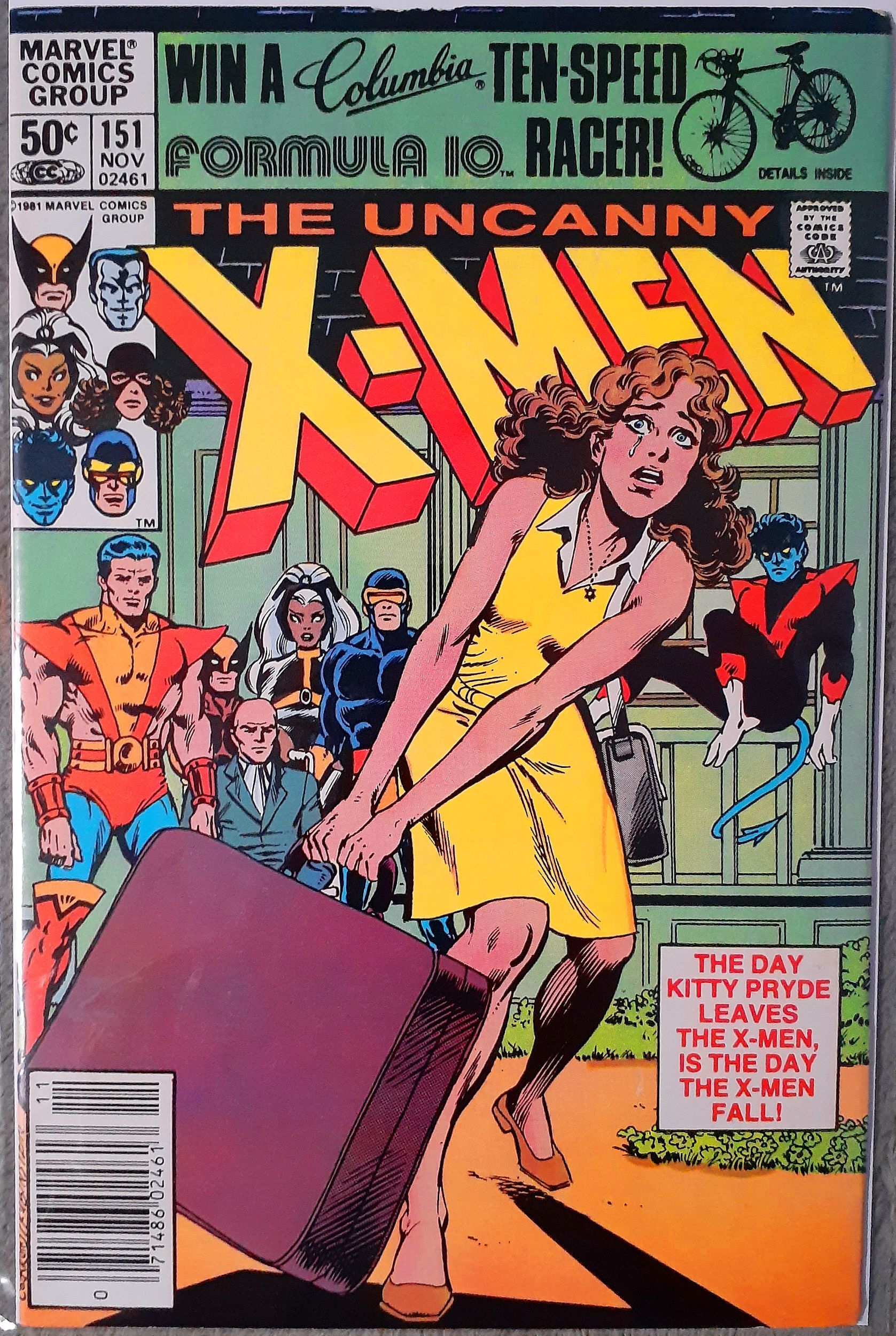 The Uncanny X-Men #151 (1981) Kitty Pride leaves the team | Comic Books ...