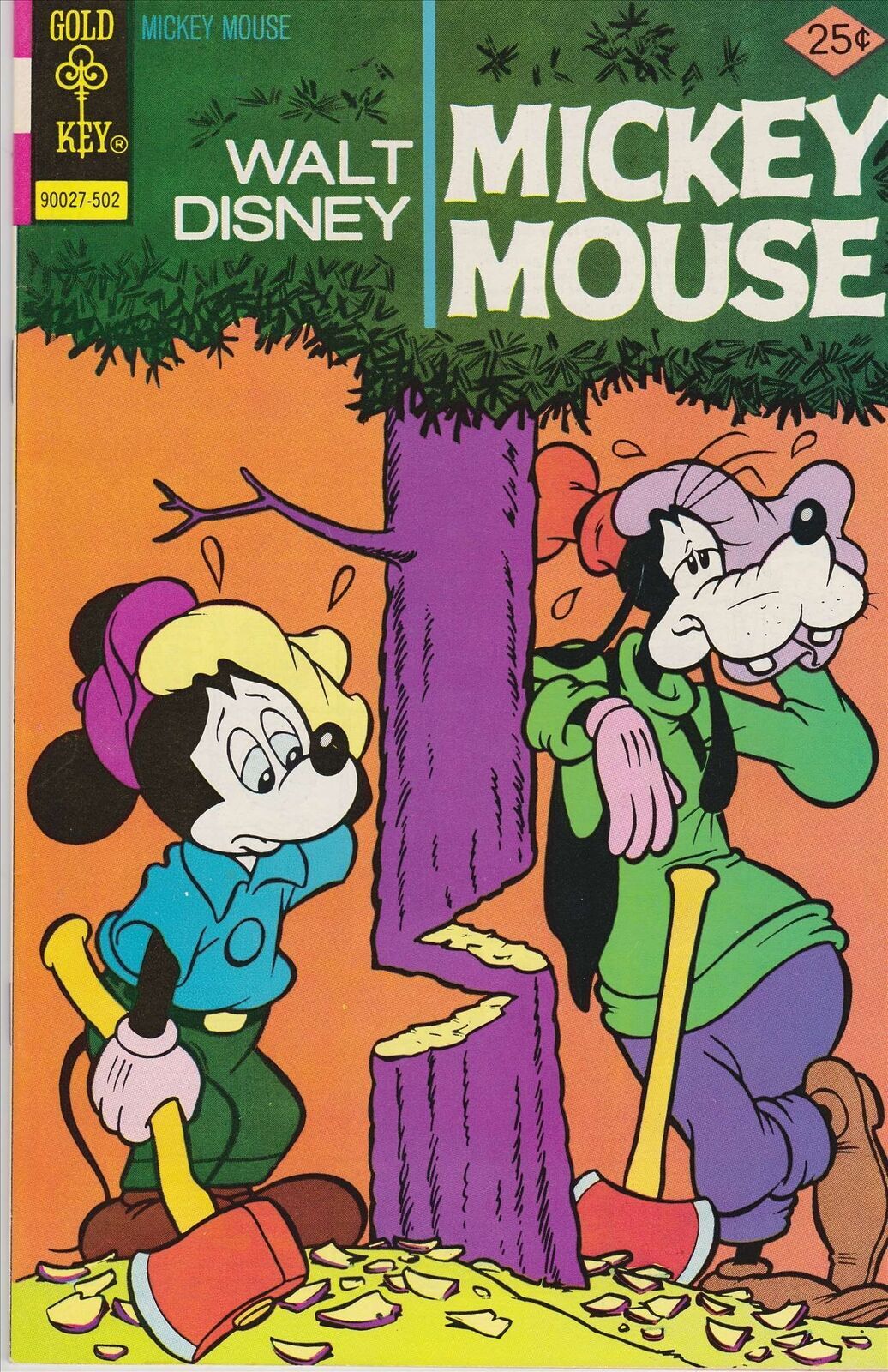 Mickey Mouse (Walt Disney's ) #154 VG; Gold Key | low grade comic - we ...