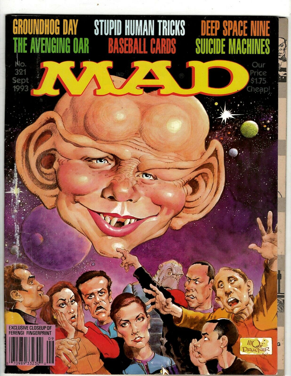 6 MAD Magazines # 255 321 1987 Special 292 F-14 Tomcat A-10 Warthog ...