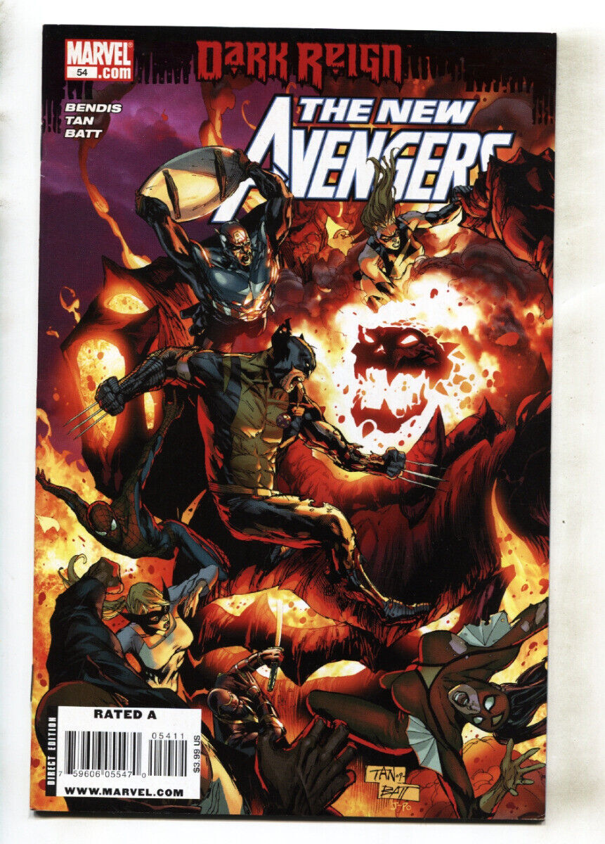 New Avengers #54--1st full appearance of Sorcerer Supreme--comic book ...
