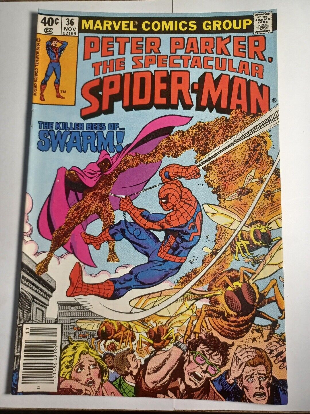 Spectacular Spider-Man #36 FN+ Newsstand Marvel Comics c219 | Comic ...