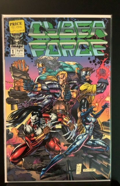 Cyber Force #1 (1992) | Comic Books - Modern Age, Image Comics / HipComic