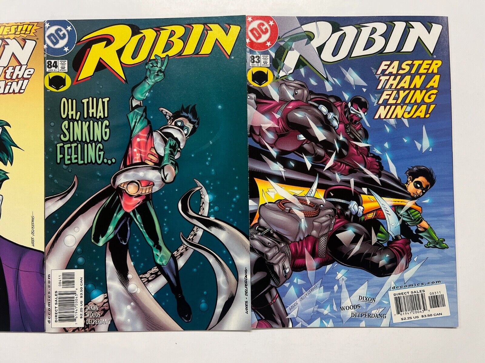 4 Robin DC Comic Books # 83 84 85 86 Superman Batman Flash Wonder Woman ...