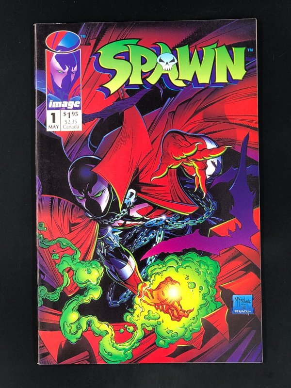 Spawn #1 (1992) VF+ 1st App of Spawn (Al Simmons) Todd McFarlane ...