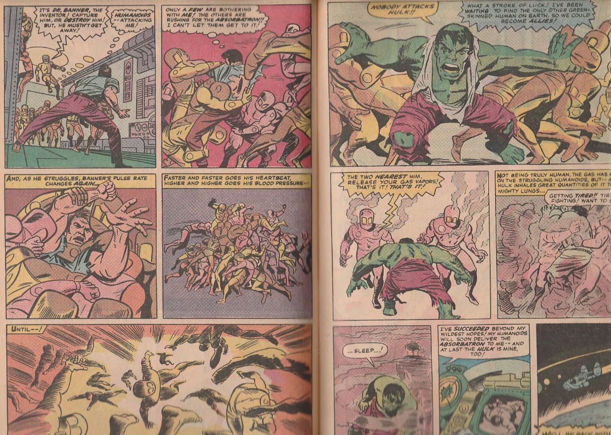 Marvel Super Heroes #27 X-Men vs Unus, Daredevil vs Submariner, Hulk ...