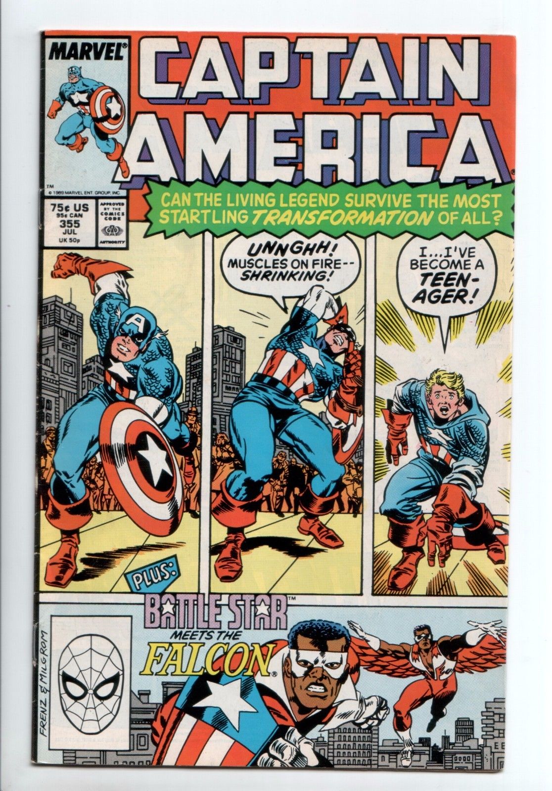 Captain America #355 - Sisters of Sin (Marvel, 1989) - FN | Comic Books ...