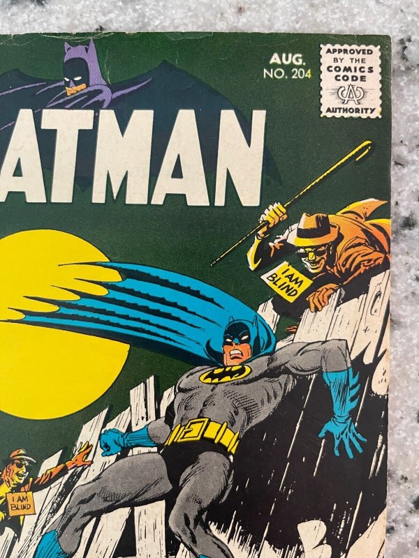 Batman # 204 VG/FN DC Comic Book Robin Joker Catwoman Gotham Ivy ...