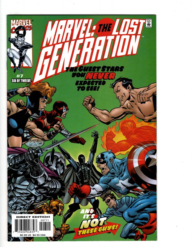 Marvel: The Lost Generation #7 (2000) SR29 | Comic Books - Modern Age ...
