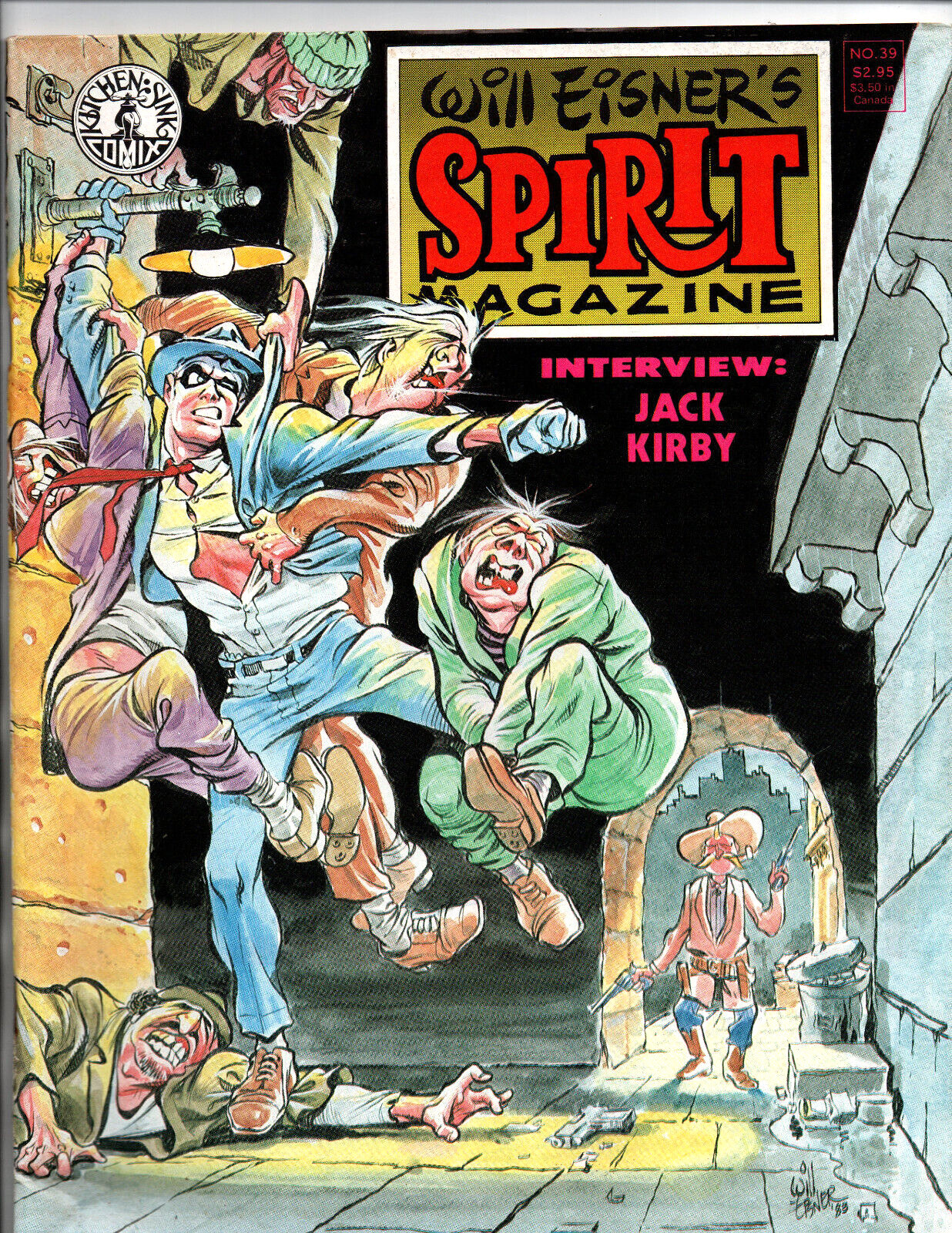 The Spirit #39 - Will Eisner - Jack Kirby - Kitchen Sink Magazine ...
