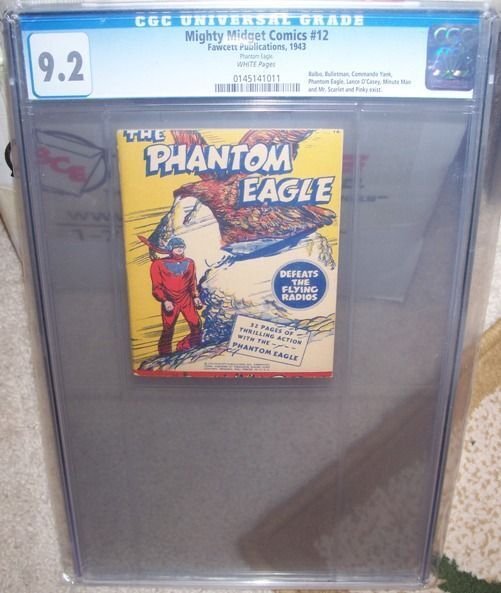 Mighty Midget Comics #12-A - Phantom Eagle (1943) Ibis the Invincible | Comic Books - Golden Age ...