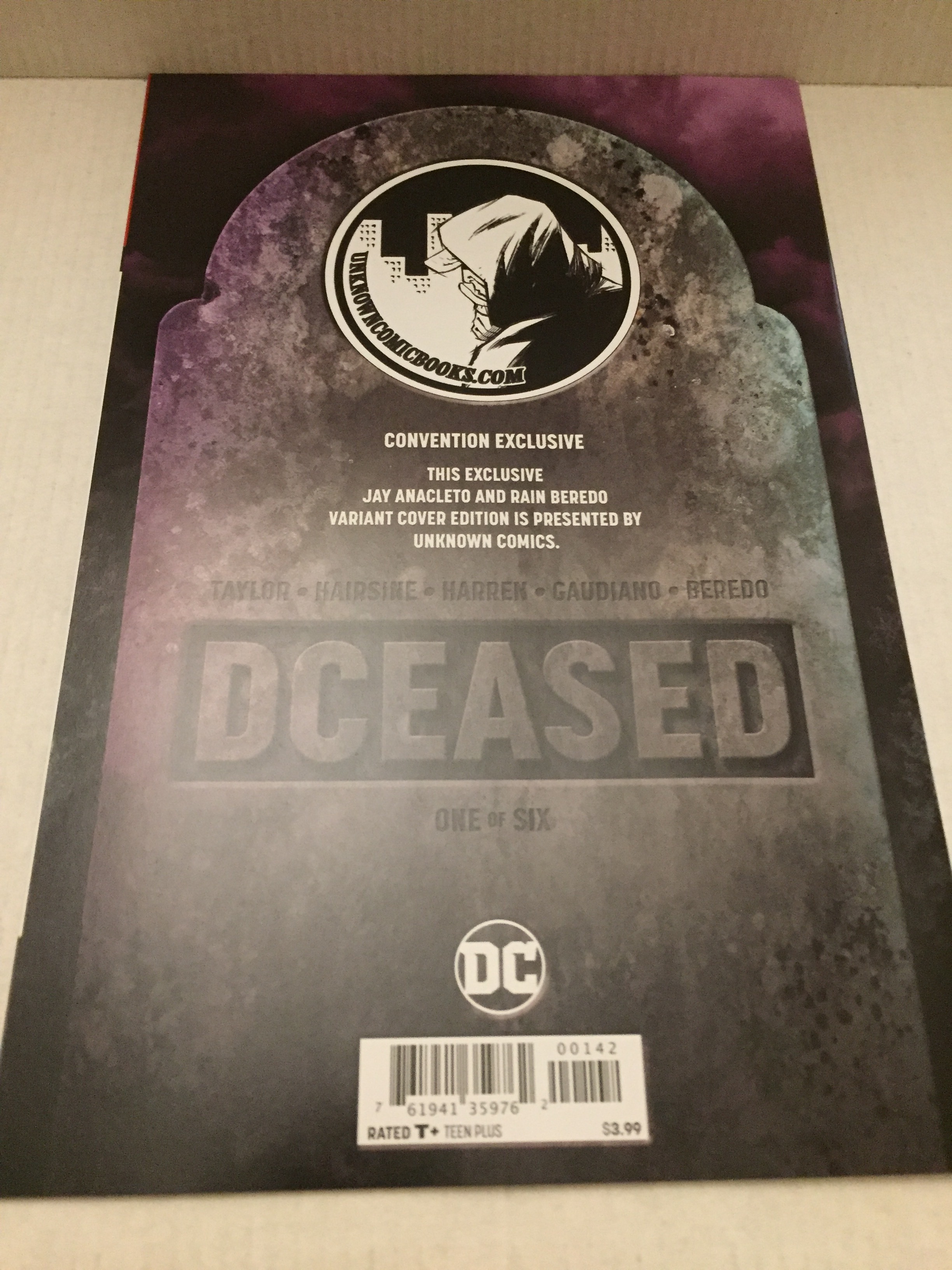 2019 DC Comics Exclusive DCeased Jay Anacleto Harley Quinn Virgin ...