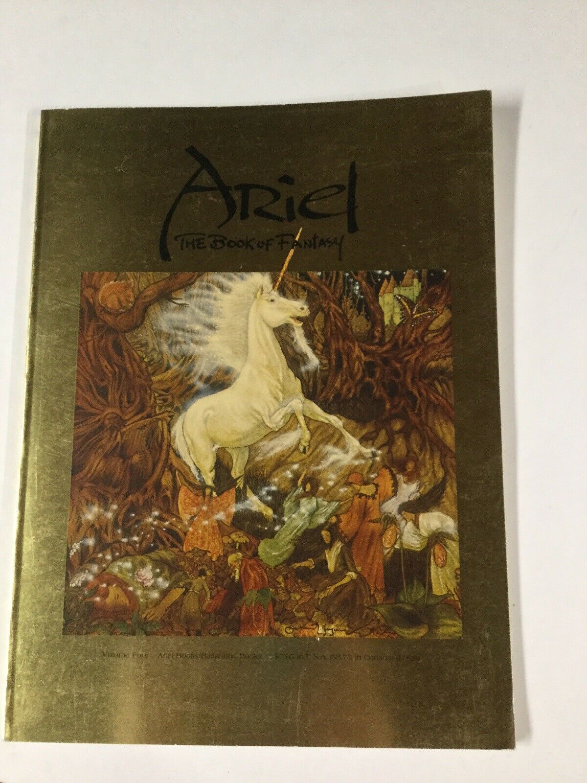 Ariel Book of Fantasy #4/Ray Bradbury/Jane Yolen/Don Maitz Used Vf 8.0 ...