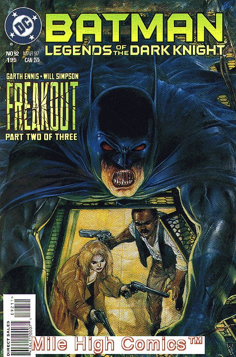 LEGENDS OF THE DARK KNIGHT (BATMAN) (1989 Series) #92 Good Comics Book ...