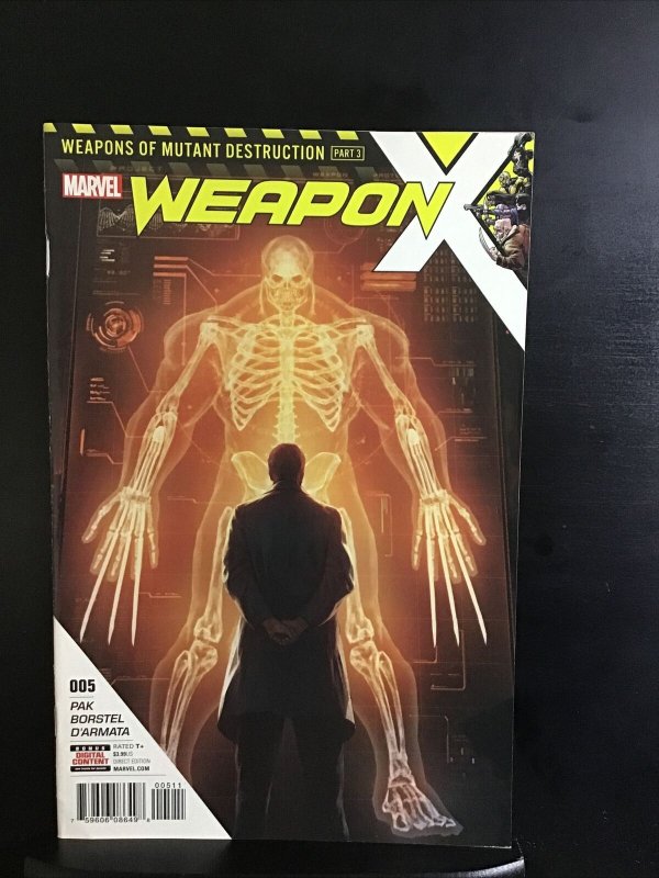 Weapon X #5 Weapons of Mutant Destruction Part 3 2017 | Comic Books ...