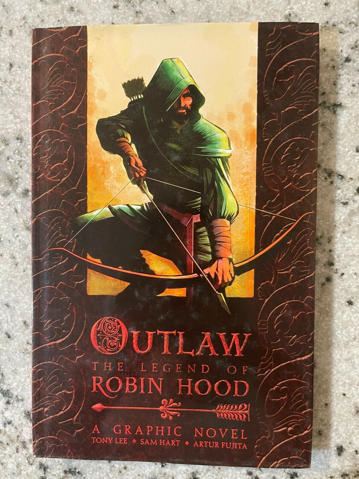 Outlaw Legend Of Robin Hood Graphic Novel Comic Book HARDCOVER ...