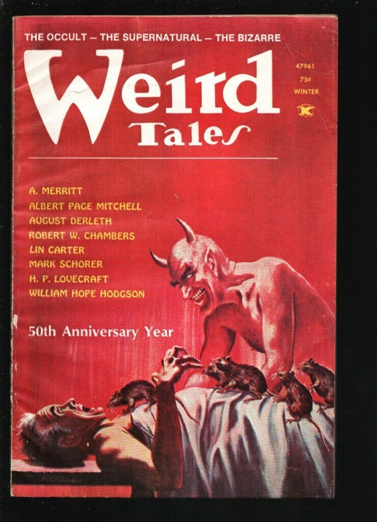 Weird Tales-Winter 1973-Occult-supernatural-bizarre pulp tales-H.P ...