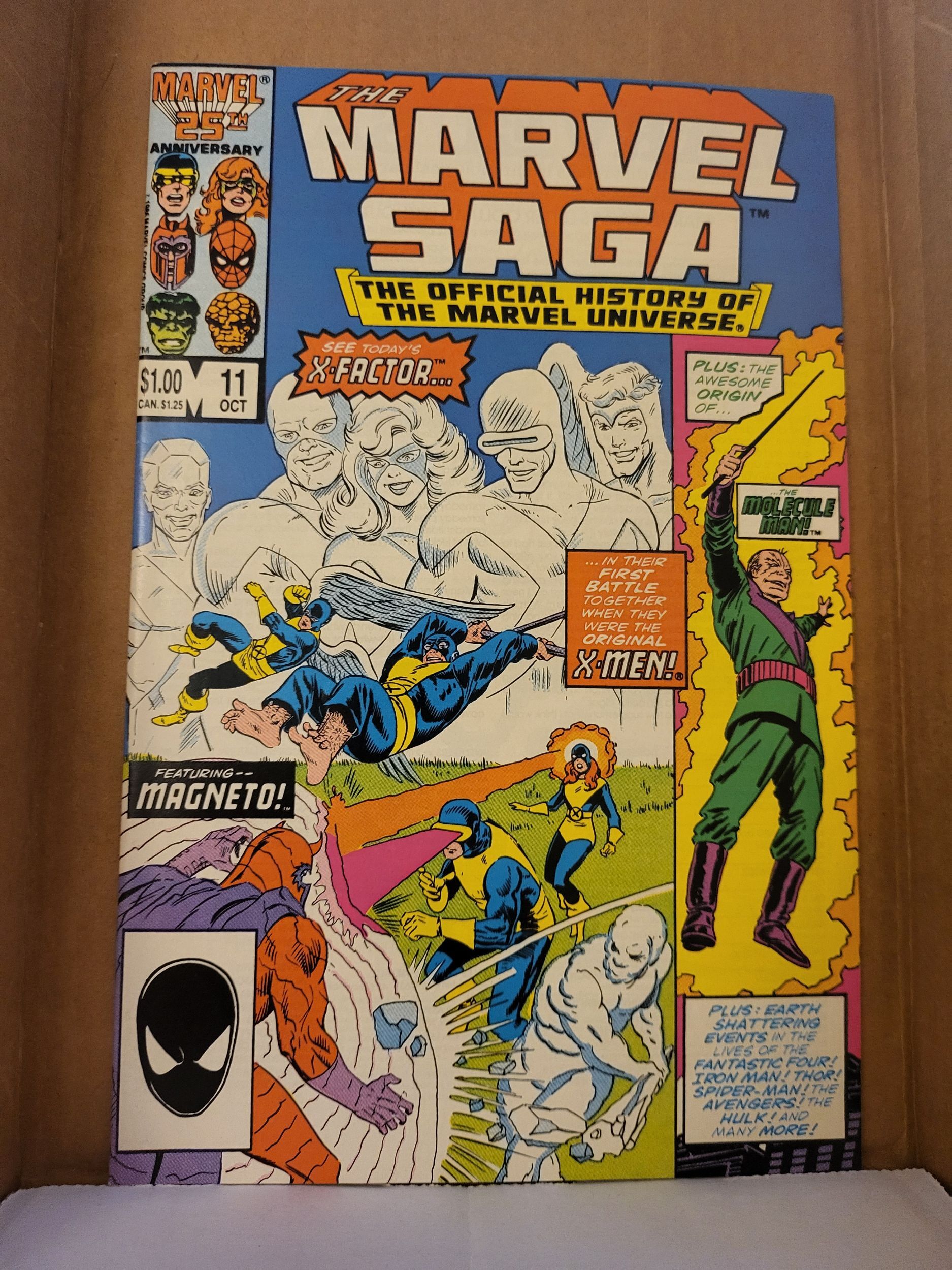 The Marvel Saga The Official History of the Marvel Universe #11 (1986 ...