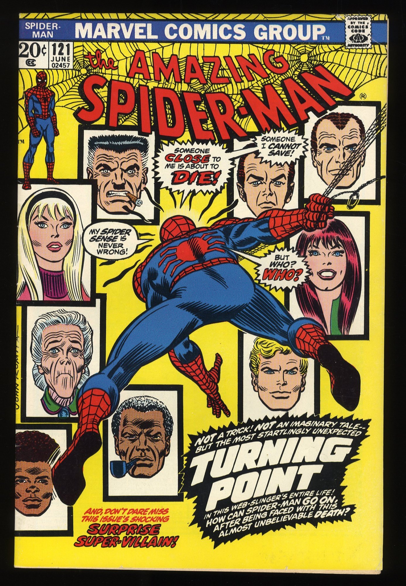 Amazing Spider-Man #121 FN+ 6.5 Death of Gwen Stacy! | Comic Books ...