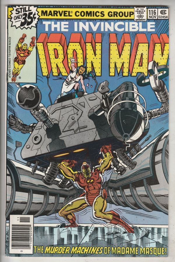 Iron Man #116 (Nov-78) NM- High-Grade Iron Man | Comic Books - Bronze ...