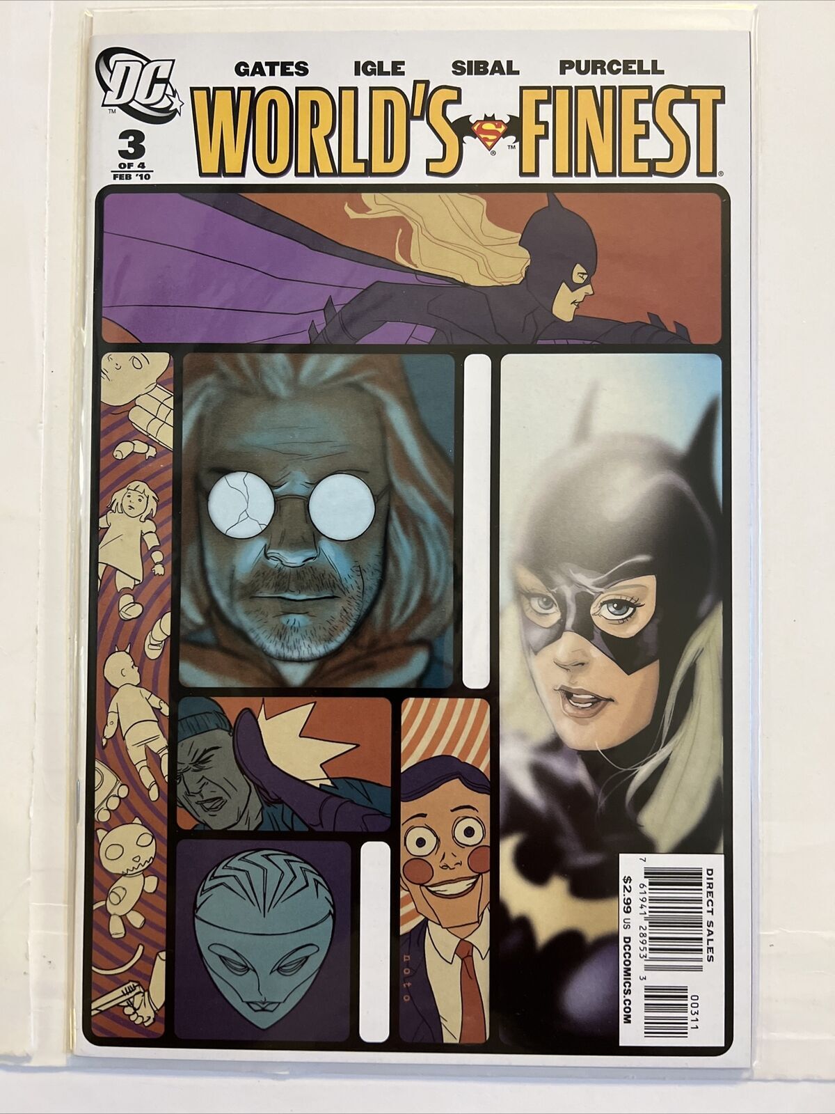 World's Finest Complete SET 1-4 RED Robin Batgirl DC 2009 Save Comb ...