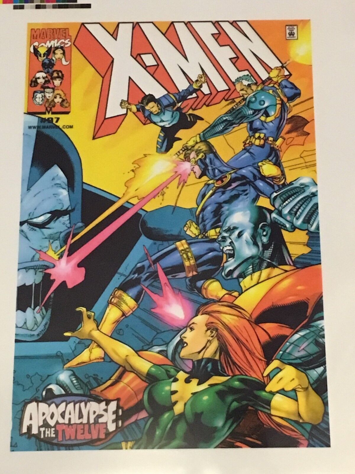 X-MEN 97 COVER Leinil Francis Yu Alan Davis Cyclops Jean Grey X-Men ...