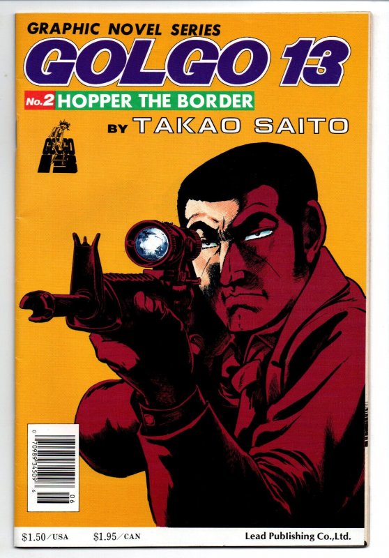 Golgo 13 #2 Hopper The Border - Takao Saito - Lead Publishing - 1989 ...