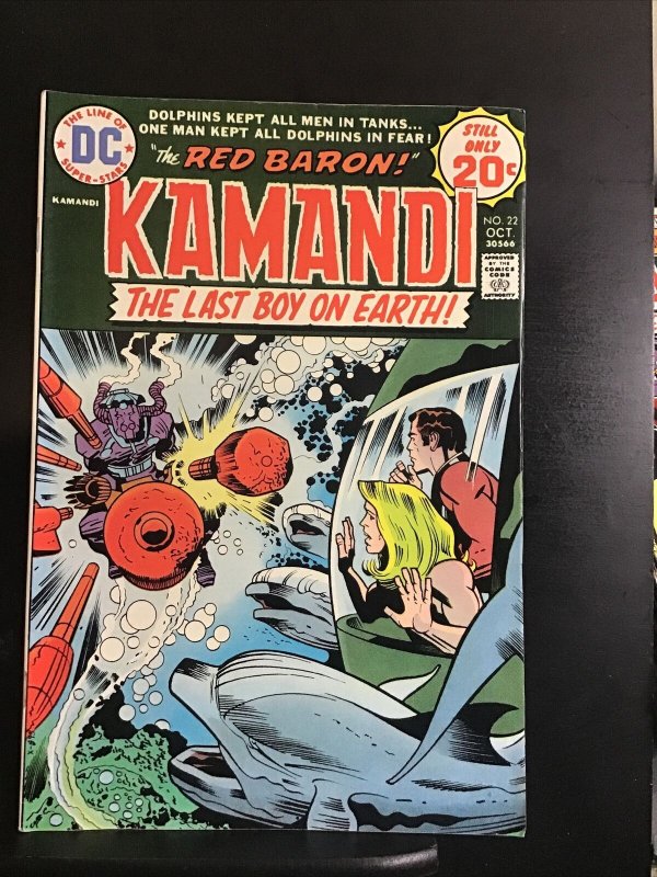 DC Comics KAMANDI: THE LAST BOY ON EARTH #22-Jack Kirby- Bronze Age ...