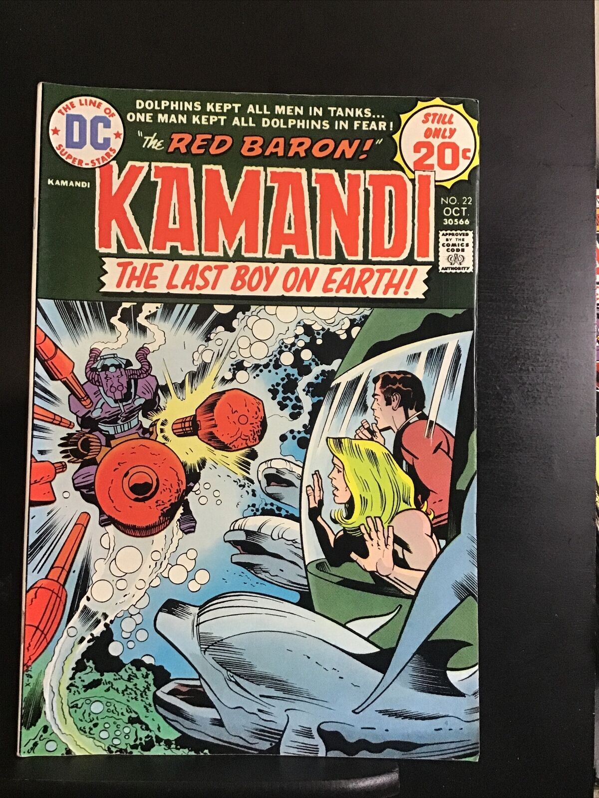 DC Comics KAMANDI: THE LAST BOY ON EARTH #22-Jack Kirby- Bronze Age ...