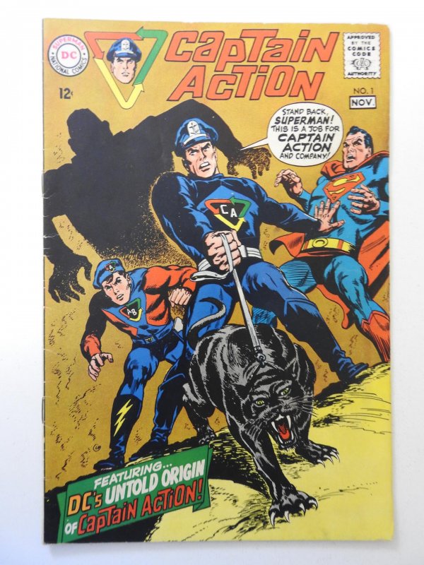 Captain Action #1 (1968) FN Condition! | Comic Books - Silver Age, DC ...