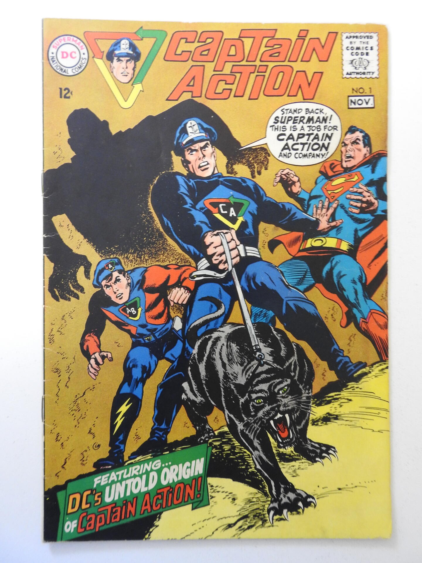Captain Action #1 (1968) FN Condition! | Comic Books - Silver Age, DC Comics, Captain Action ...