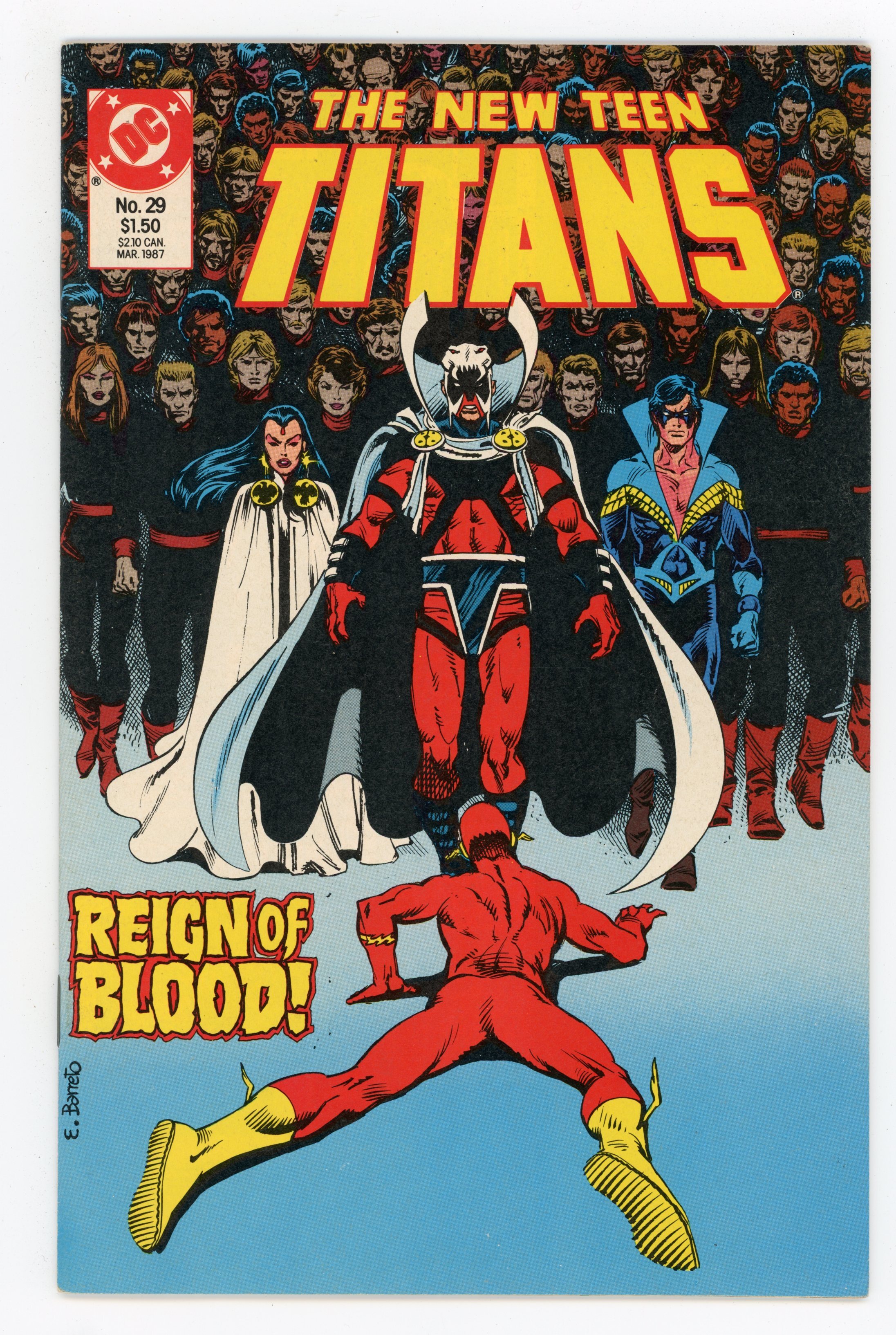 New Teen Titans #29 (1984 v2) Marv Wolfman Brother Blood NM- | Comic ...