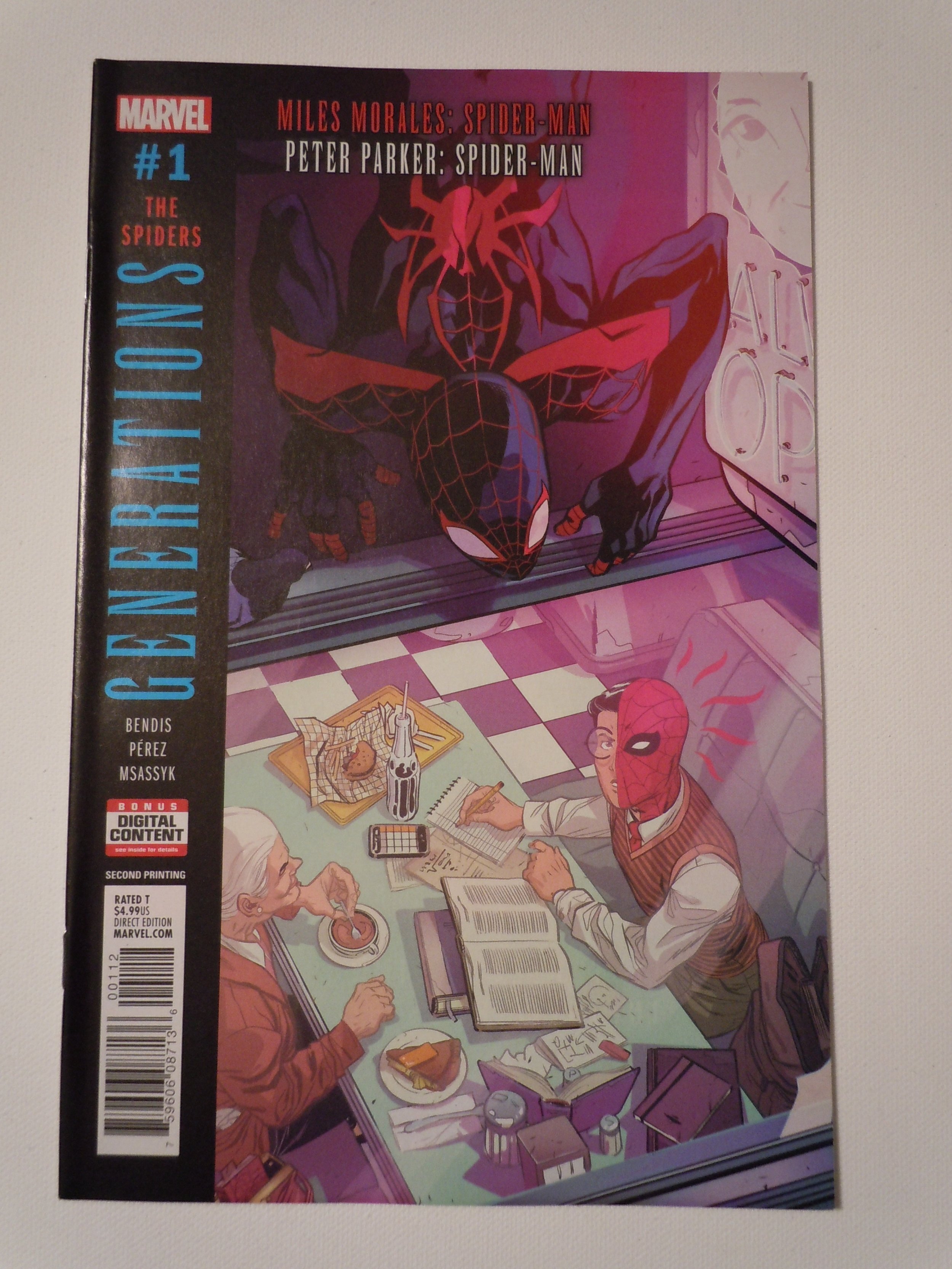 Generations: Miles Morales: Spider-Man & Peter Parker: Spider-Man #1 ...
