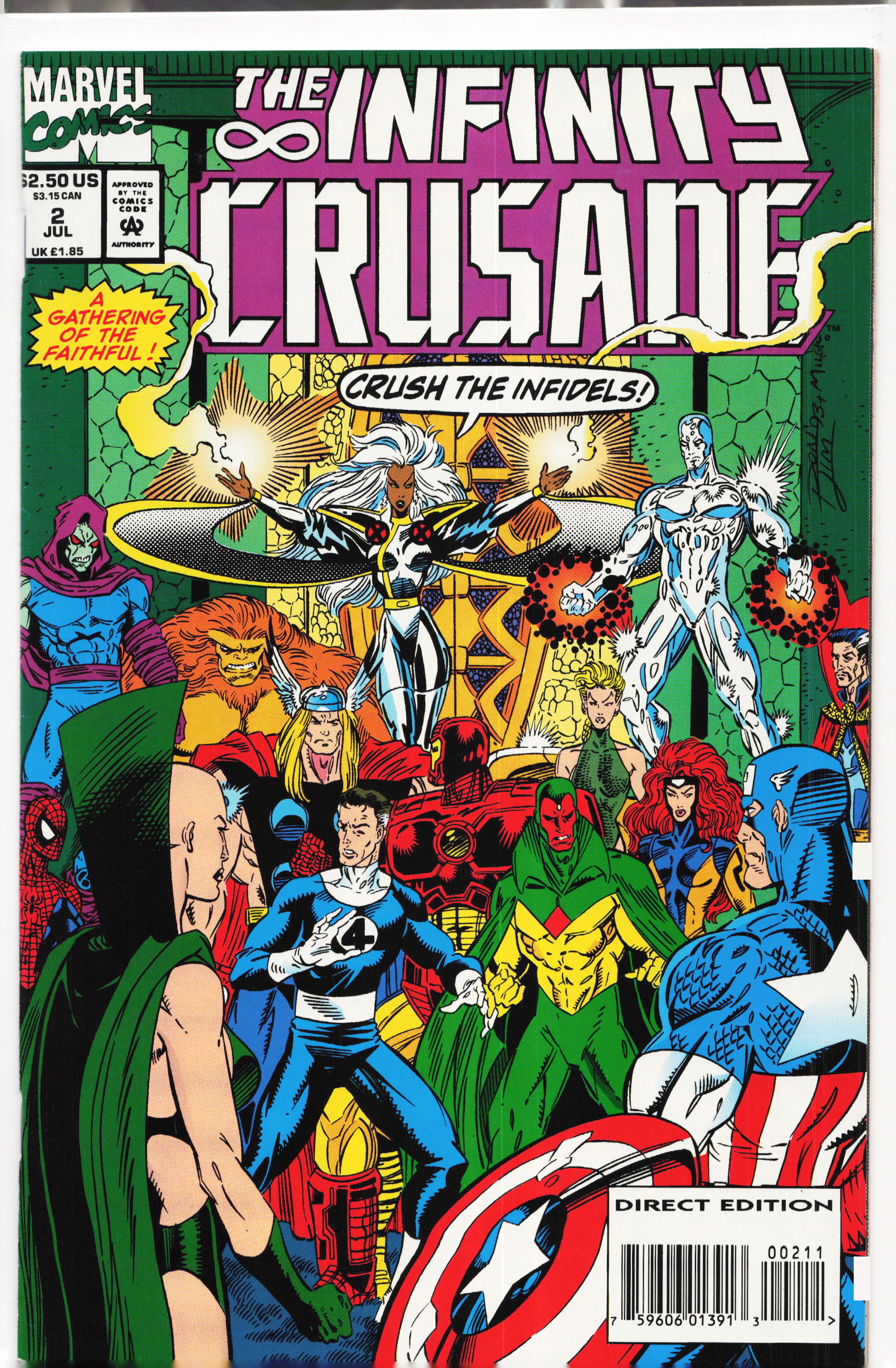 The Infinity Crusade #2 (1993) | Comic Books - Modern Age, Marvel ...