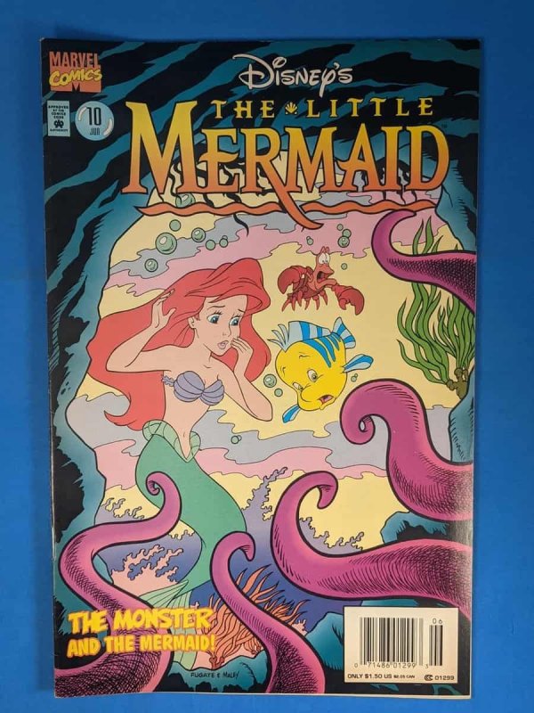 Disney's The Little Mermaid #10 VF Marvel Comics 1/0 | Comic Books ...
