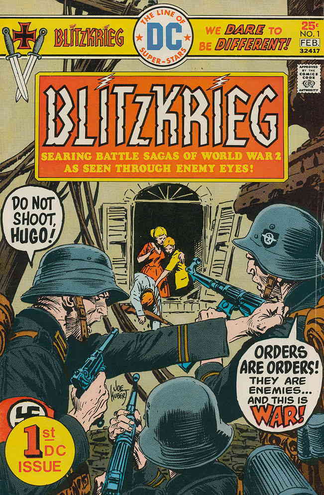 Blitzkrieg #1 VG ; DC | low grade comic Joe Kubert World War 2 | Comic ...