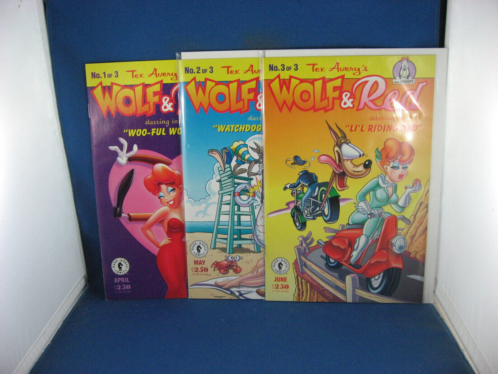 TEX Avery Wolf and RED 1-3 Complete 1995 NM | Comic Books - Modern Age ...