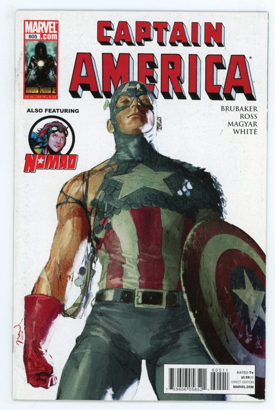 Captain America #605 (1968 v1) Ed Brubaker Falcon NM | Comic Books ...