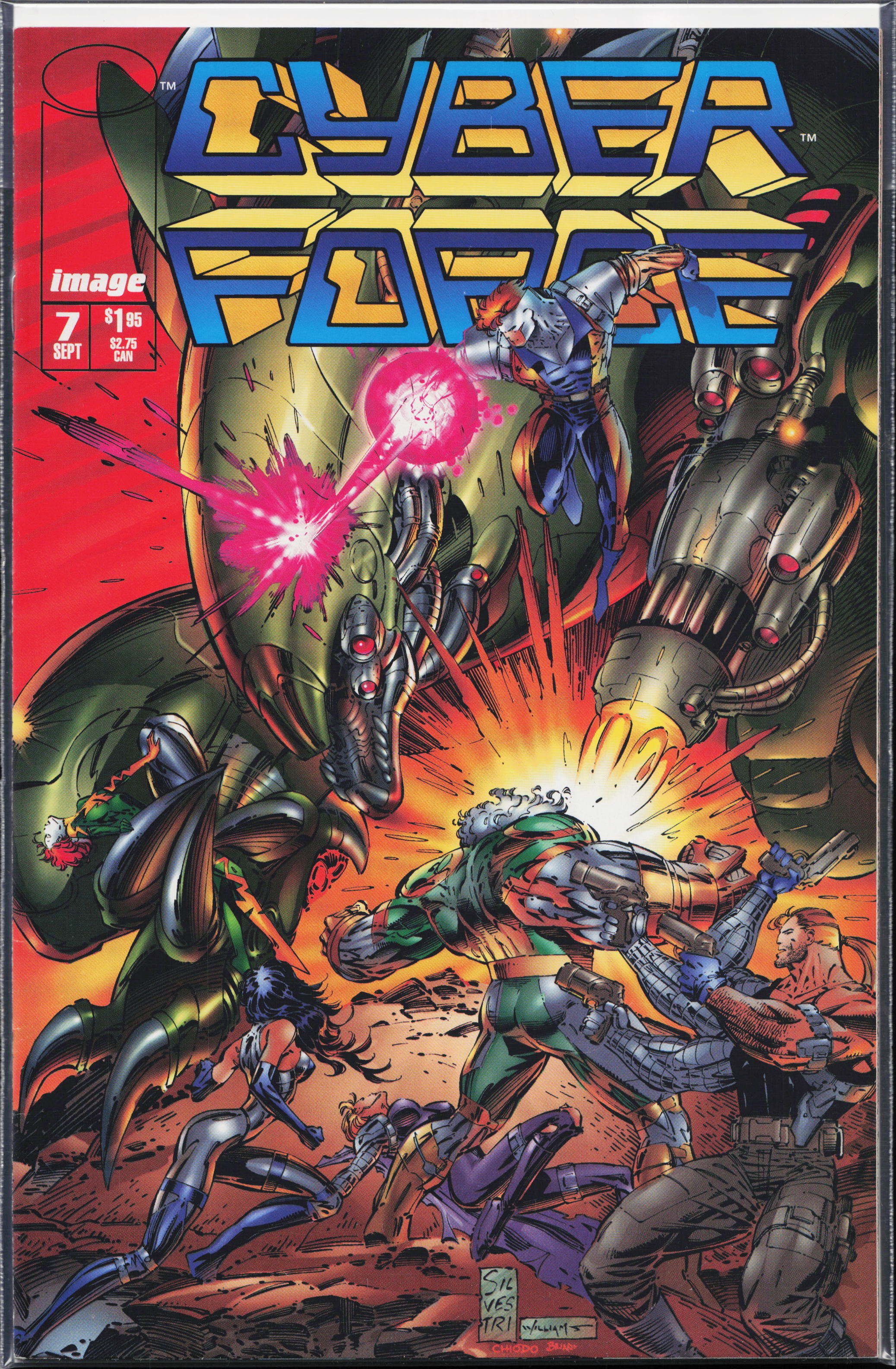 Cyberforce #7 (1994) Cyberforce | Comic Books - Modern Age, Image Comics / HipComic