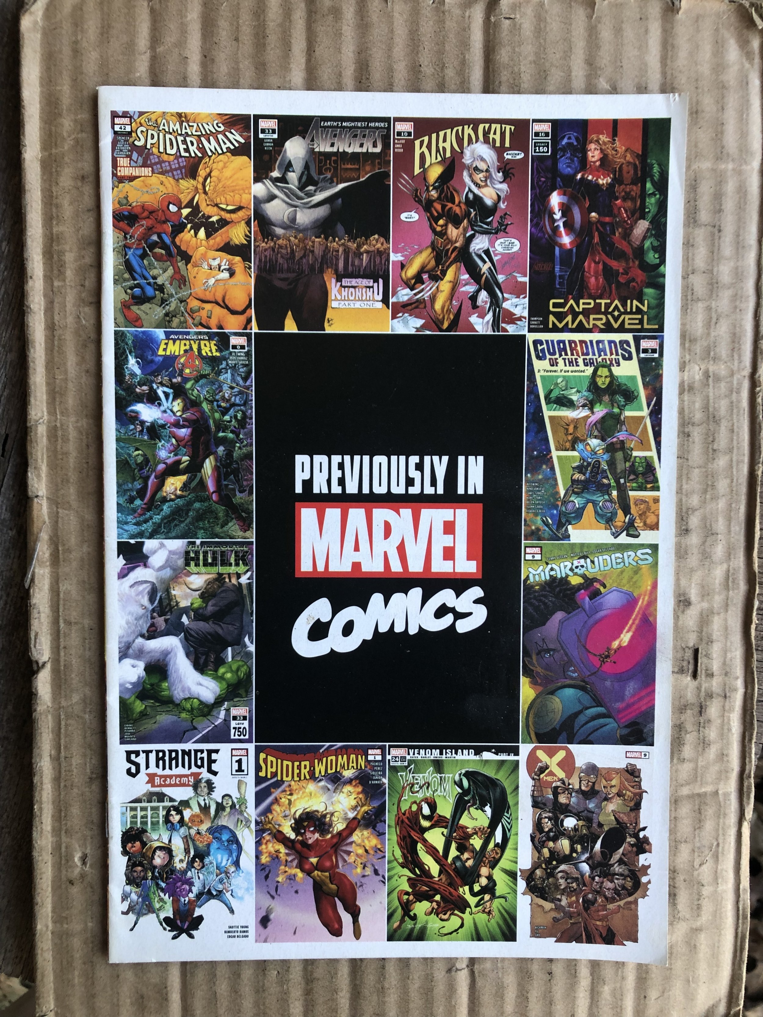 Previously In Marvel Comics (2020) | Comic Books - Modern Age, Marvel ...