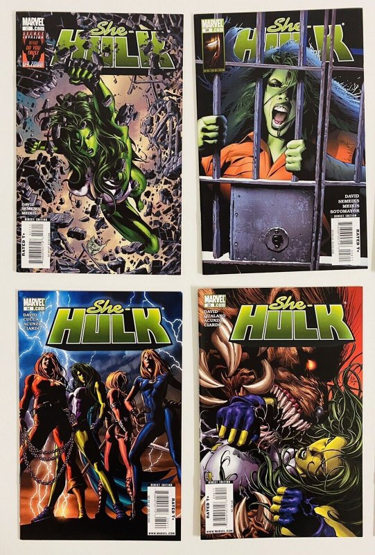 Lot x22 She-Hulk Comic Run #15-22 JAZINDA 23-30 32 34-38 2007 UNREAD ...