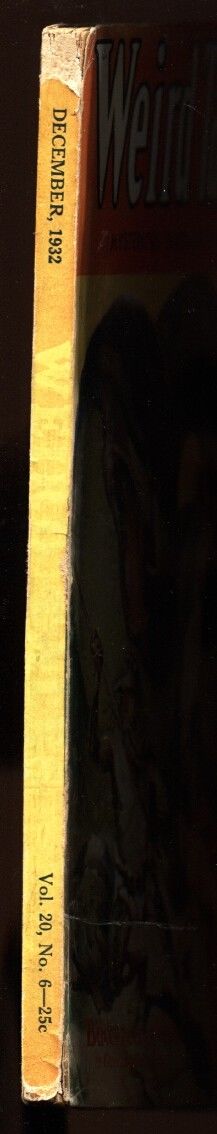 Weird Tales 12/1932-1st CONAN story by Robert E Howard-Pulp Magazine ...