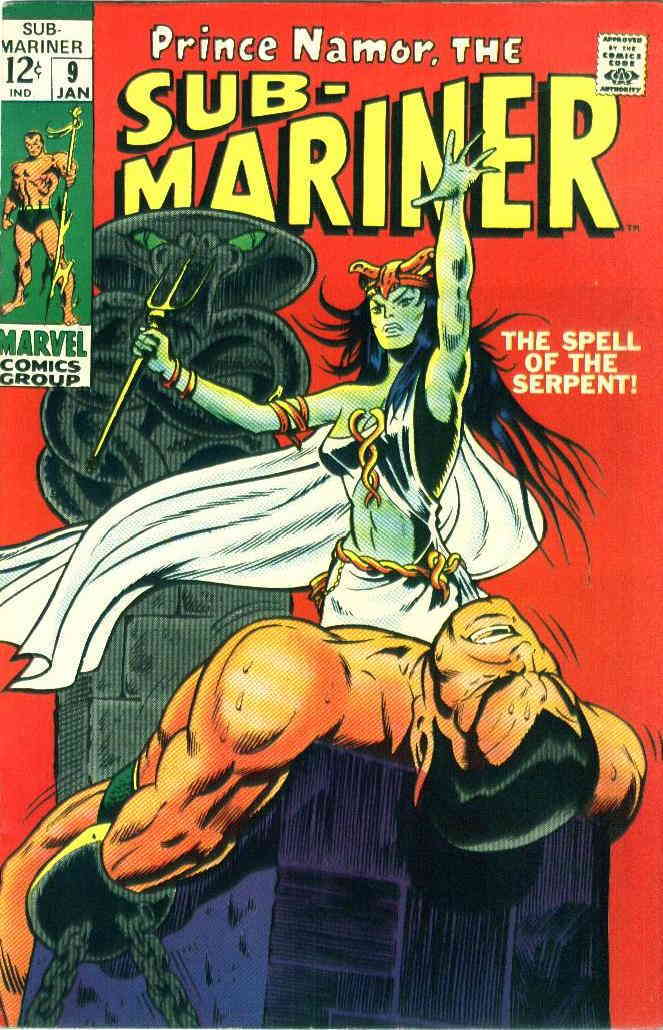 Sub-Mariner, The (Vol. 2) #9 GD ; Marvel | low grade comic January 1969 ...