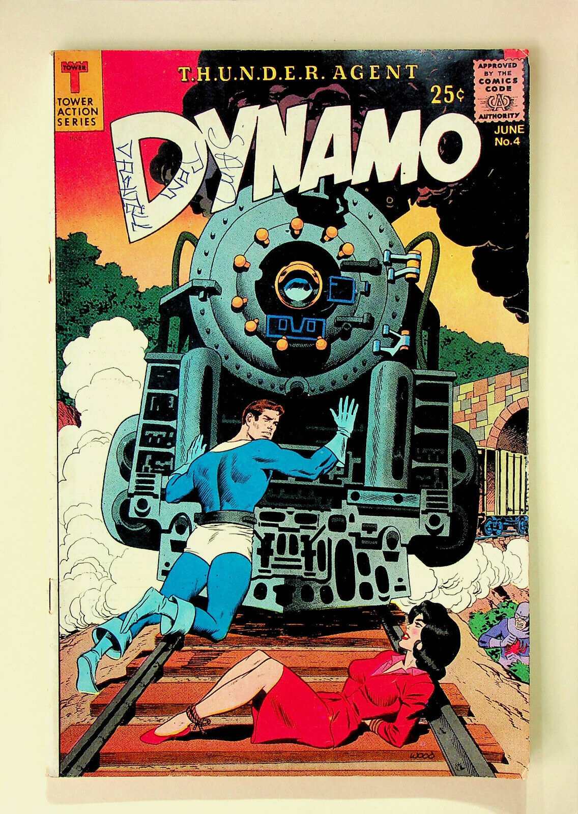 Dynamo #4 (Jun 1967, Tower) - Good- | Comic Books - Silver Age, Dynamo ...