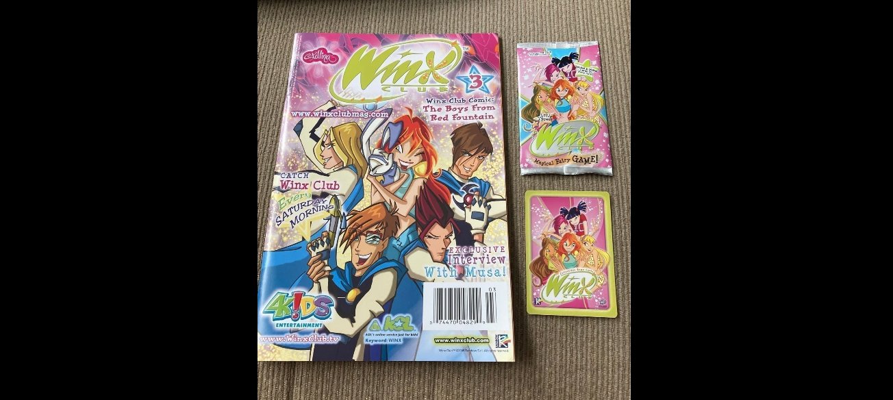 Winx Club Comic #3 New with Collectible Trading Cards | Comic Books ...