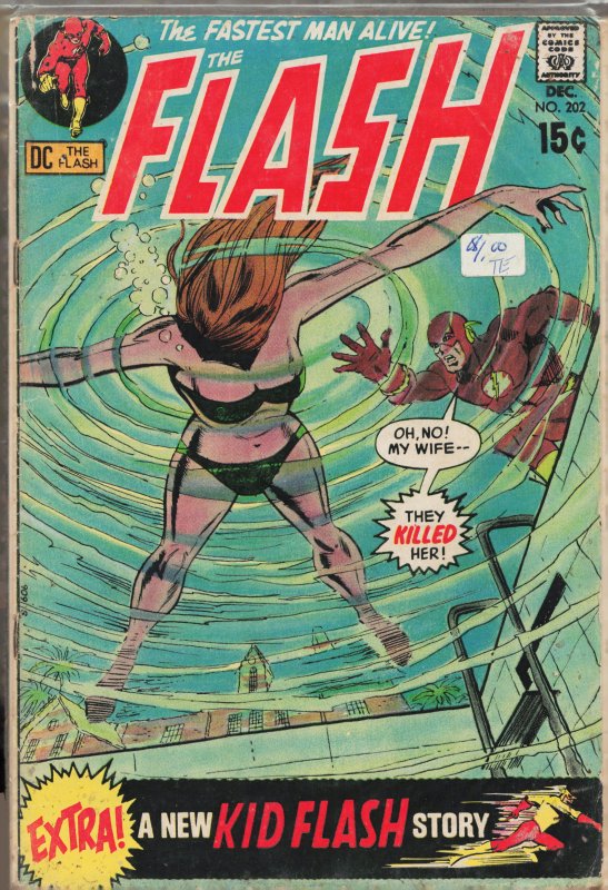 The Flash #202 (1970) The Flash | Comic Books - Bronze Age, DC Comics ...
