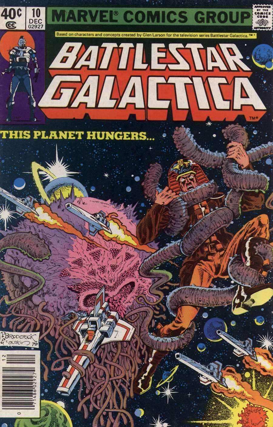 Battlestar Galactica (Marvel) #10 (Newsstand) FAIR ; Marvel | low grade ...