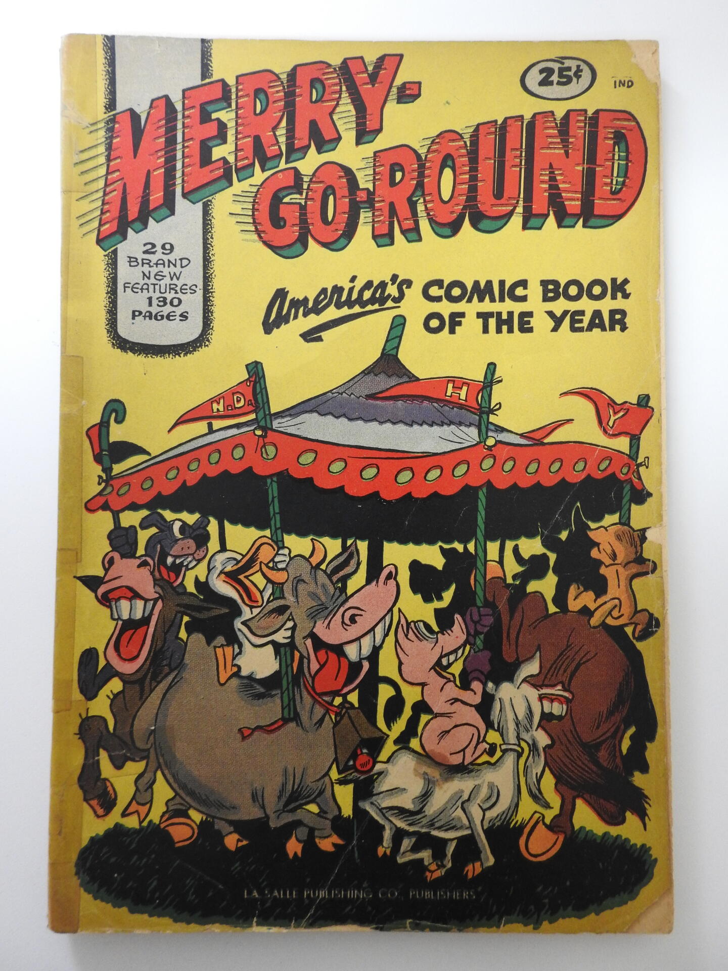 Merry-Go-Round Comics (1944) #0 HTF Book! Solid Good+ Condition ...