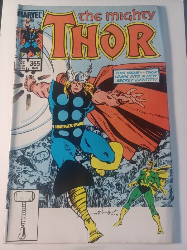Thor #365 VF+ 1st Full Appearance of Throg Marvel Comics c231 | Comic ...
