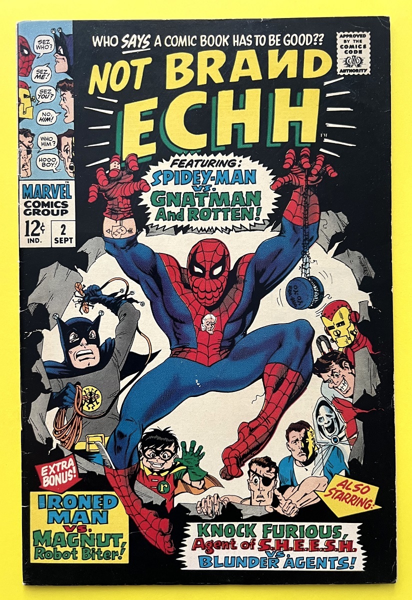 NOR Brand Echh 2 Spidey-Man Humor (1967) B5 | Comic Books - Silver Age ...