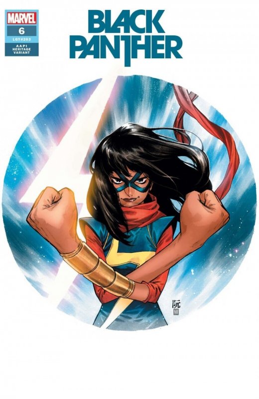 Black Panther (2022) #6 NM Dike Ruan AAPI Ms. Marvel Variant Cover ...